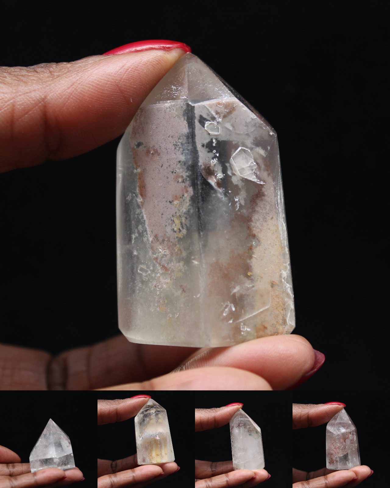 Quartz Prisms with Inclusion - Buy Minerals | Mineraly