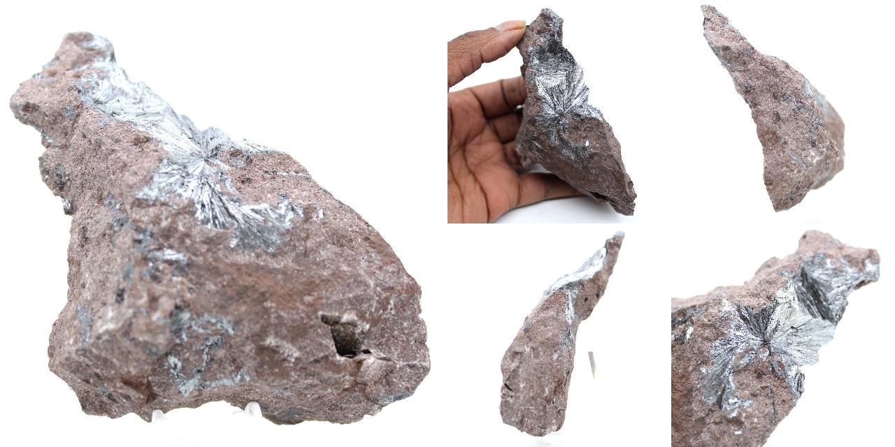 Pyrolusite - Mineral crystallization - Crystallized minerals